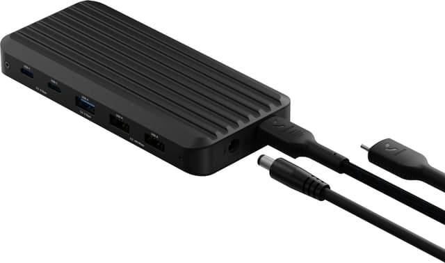 Unisynk 10-ports USB-C dockningsstation V3 (svart) - Elgiganten