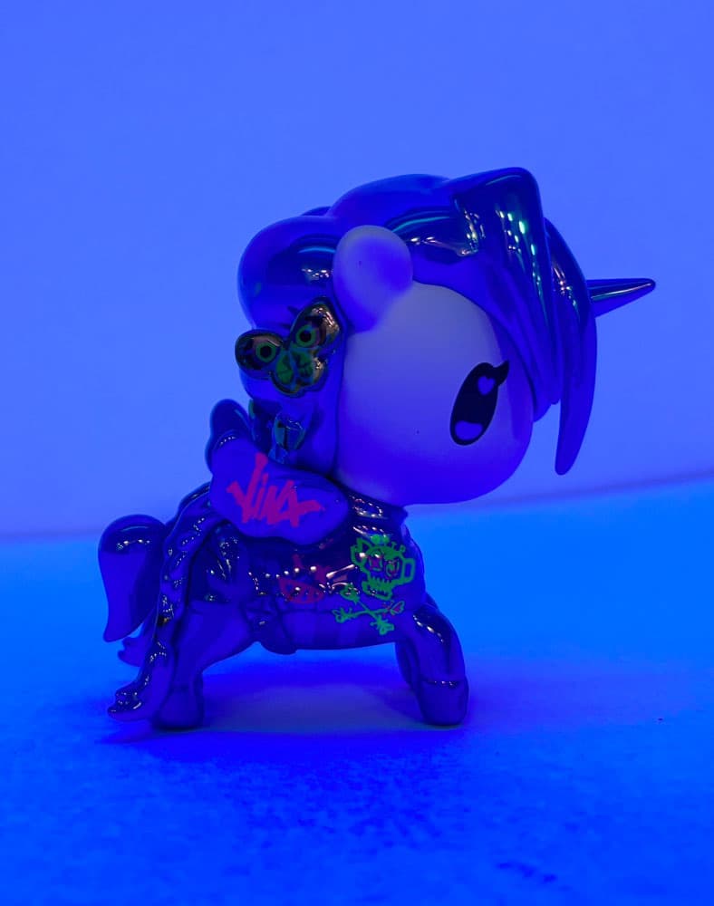 Tokidoki Arcane Unicorno actionfigur (Blue Mayhem Special Edition) - Elkjøp