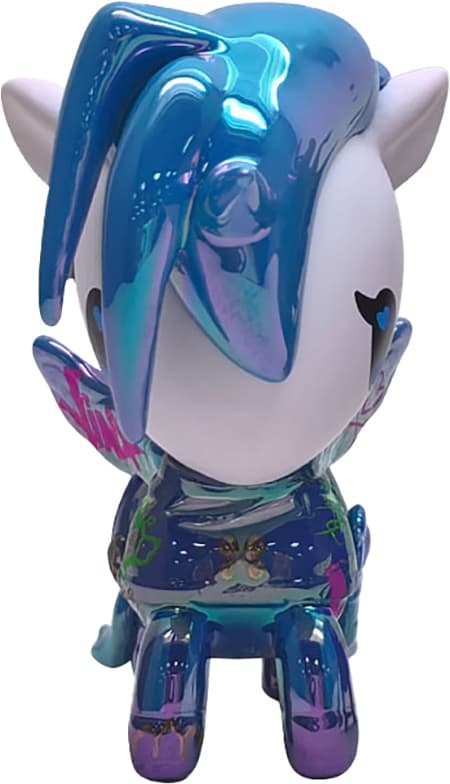 Tokidoki Arcane Unicorno actionfigur (Blue Mayhem Special Edition) - Elkjøp