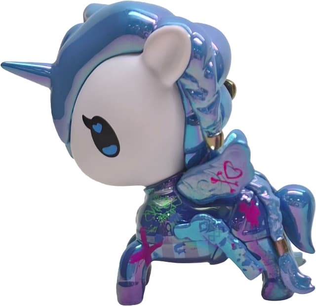 Tokidoki Arcane Unicorno actionfigur (Blue Mayhem Special Edition ...