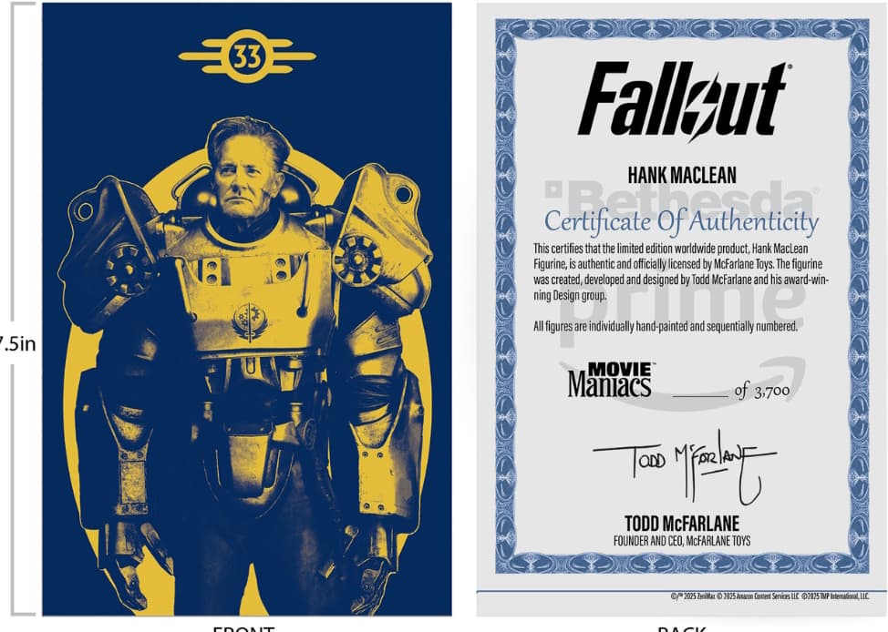 McFarlane Fallout Platinum Edition actionfigur (Hank Maclean) - Elkjøp