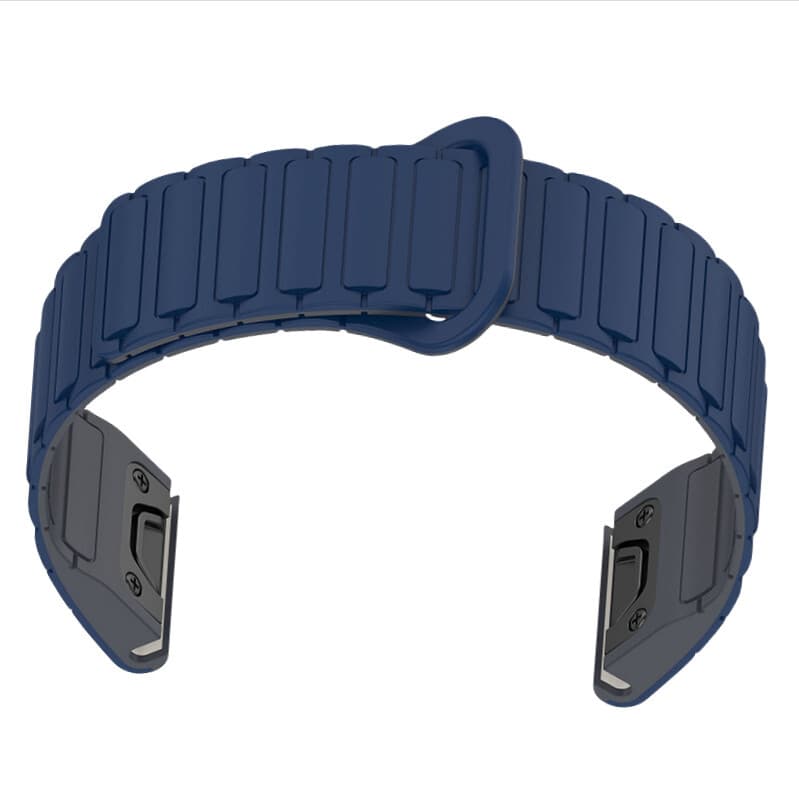 Silikone urrem til Garmin Fenix 8/7X/Epix Blå 20 mm | Elgiganten ...