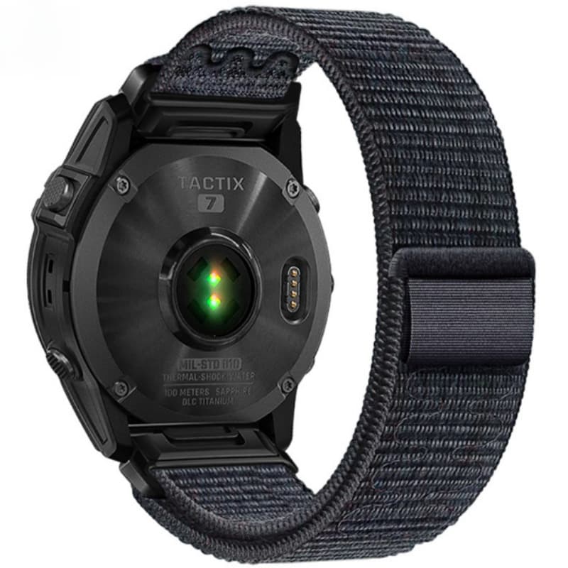 Garmin Fenix 5/6/7X Pro kardborreband i nylon - 22mm 22mm - Elgiganten ...