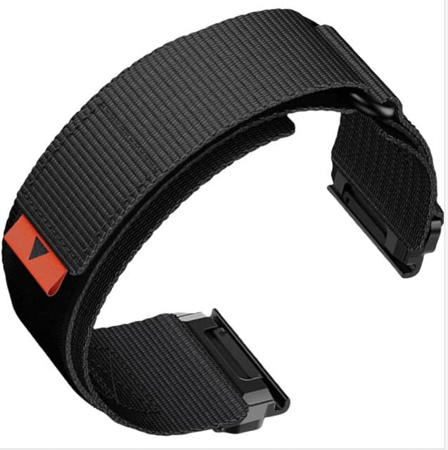 Klokkerem i nylon for Garmin Fenix 8/7X Pro/5X 6X Sort 26 mm - Elkjøp