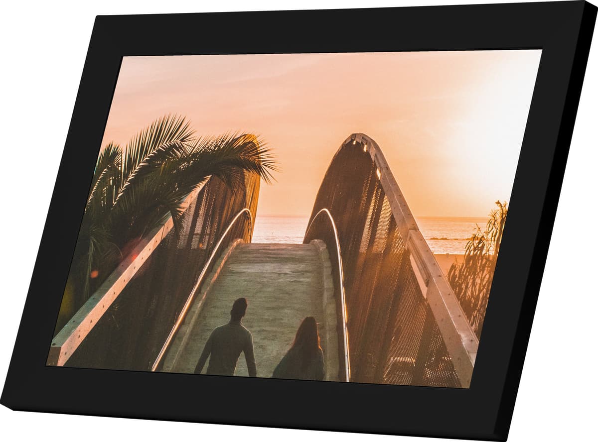 Pixie digital fotoramme (sort) - Elkjøp