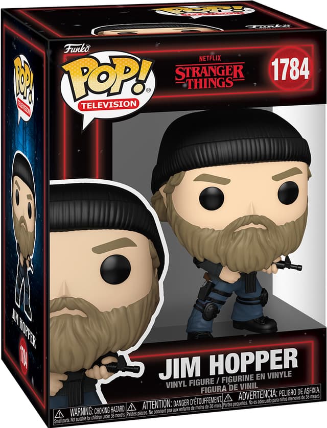 Funko POP Stranger Things S5 actionfigur (Jim Hopper) - Elkjøp