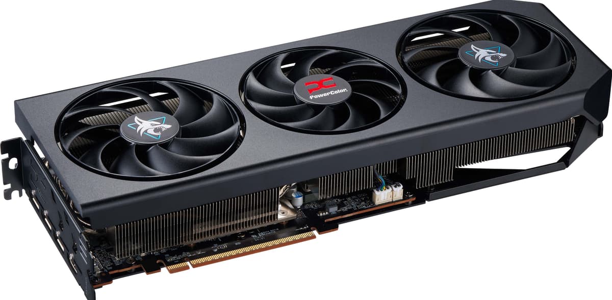 Powercolor HELLHOUND AMD Radeon RX 9070 XT 16GB grafikkort - Elkjøp