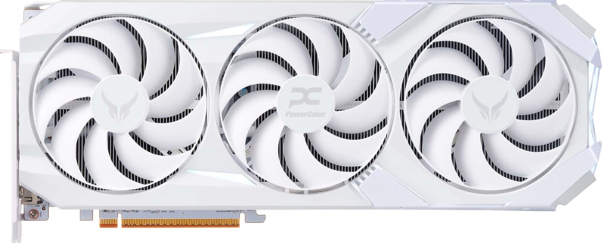 Powercolor RED DEVIL SPECTRAL WHITE AMD Radeon RX 9070XT grafikkort ...