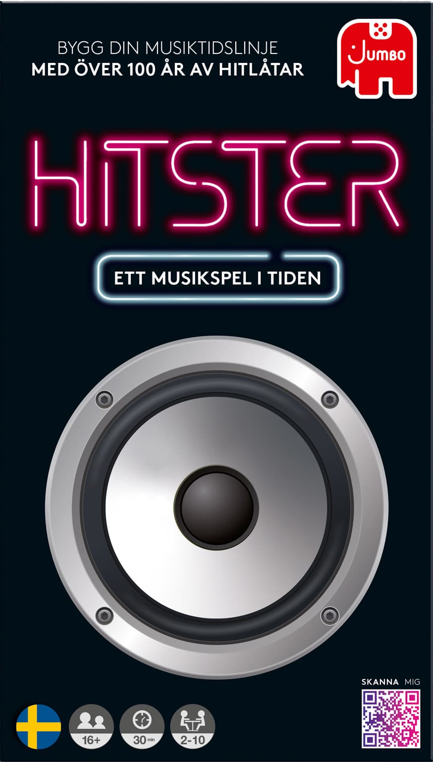 Jumbo Hitster Original Swedish Soundtracks kortspel - Elgiganten