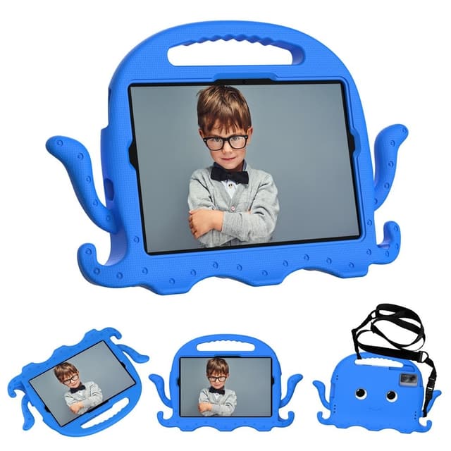 SKALO Samsung Galaxy Tab A11+ 3D Cartoon Børncover - Blå | Elgiganten ...