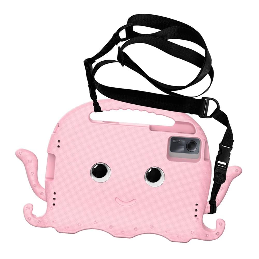 SKALO Samsung Galaxy Tab A11+ 3D Cartoon Lapset Suojakuori - Pinkki ...