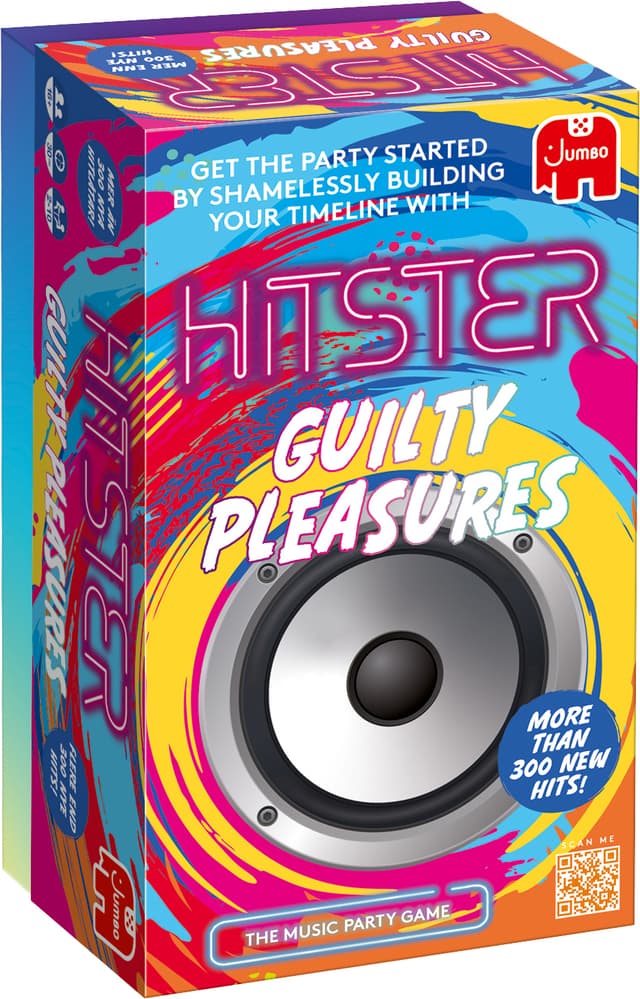 Jumbo Hitster Guilty Pleasures Soundtracks kortspel - Elgiganten