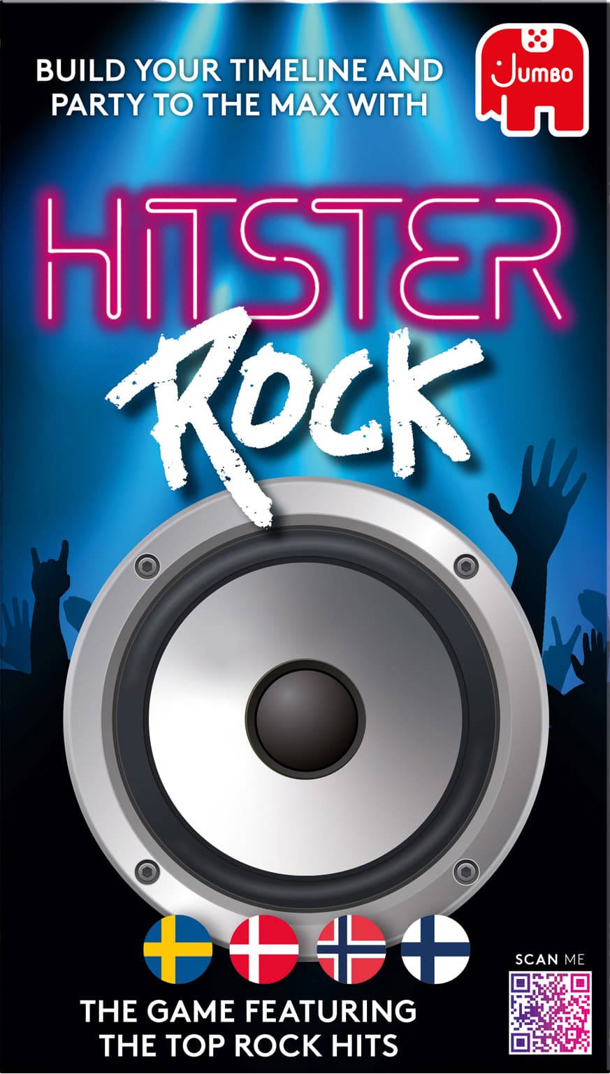 Jumbo Hitster Rock Soundtracks kortspel - Elgiganten