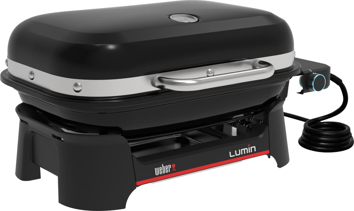 Weber Lumin Compact sähkögrilli 26 + teline - Gigantti verkkokauppa