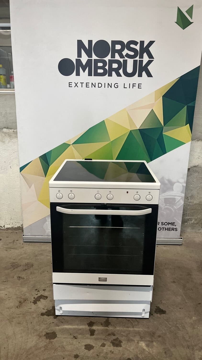 Voss-Electrolux keramisk komfyr ELK13039HV - brukt - Elkjøp