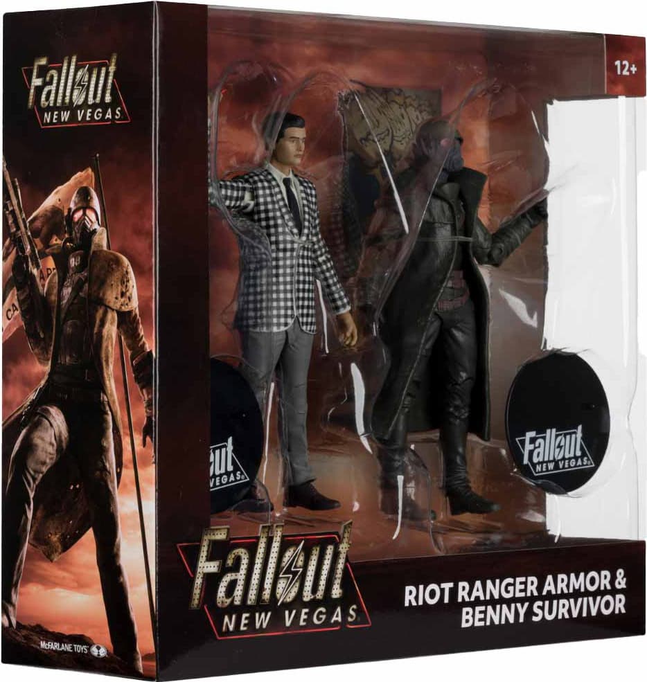 McFarlane Fallout actionfigurer set (Riot Ranger & Benny överlevare ...
