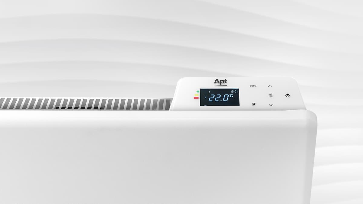 Apt Electric panelovn 1000W (hvit) - Elkjøp