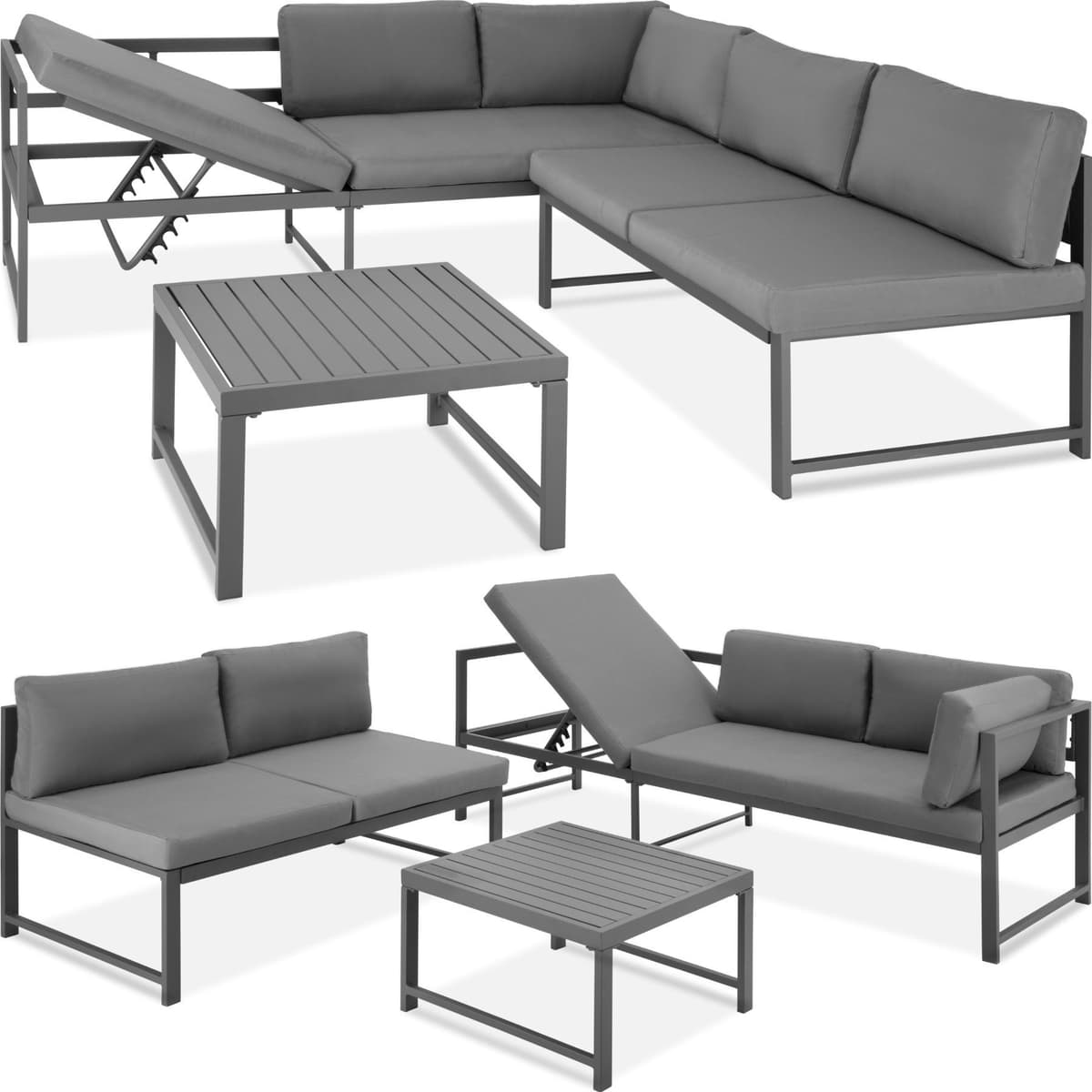 Utesofa med bord Faro - Elkjøp