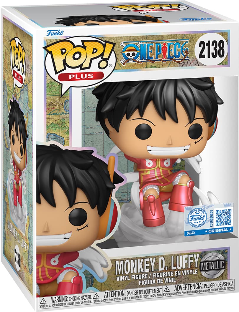 Funko POP One Piece Metallisk actionfigur (Monkey D. Luffy) - Elgiganten