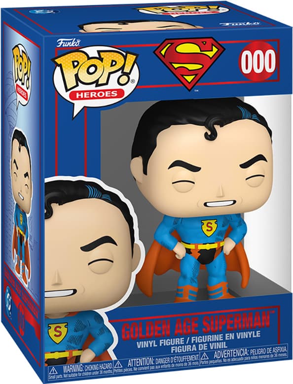 Funko POP Superman actionfigur (Golden Age Superman) - Elkjøp