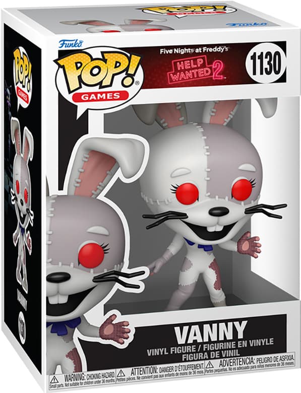 Funko POP Five Night At Freddy’s Help Wanted 2 actionfigur (Vanny) - Elkjøp