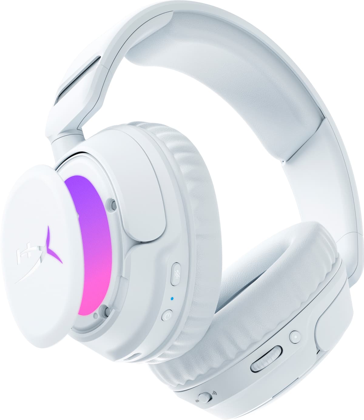HyperX Cloud Flight 2 trådlöst gaming-headset (vitt) - Elgiganten