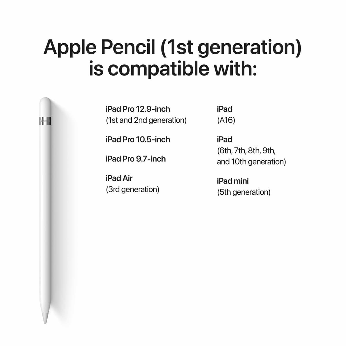 Apple Pencil 1st Gen - Elgiganten