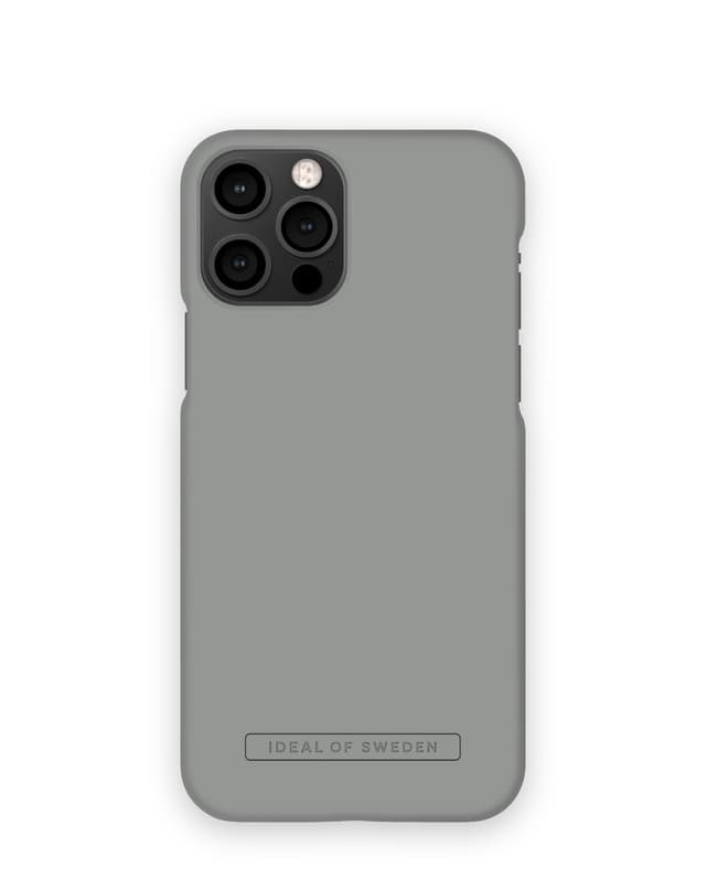 Seamless Case iPhone 12/12P Ash Grey - Elgiganten