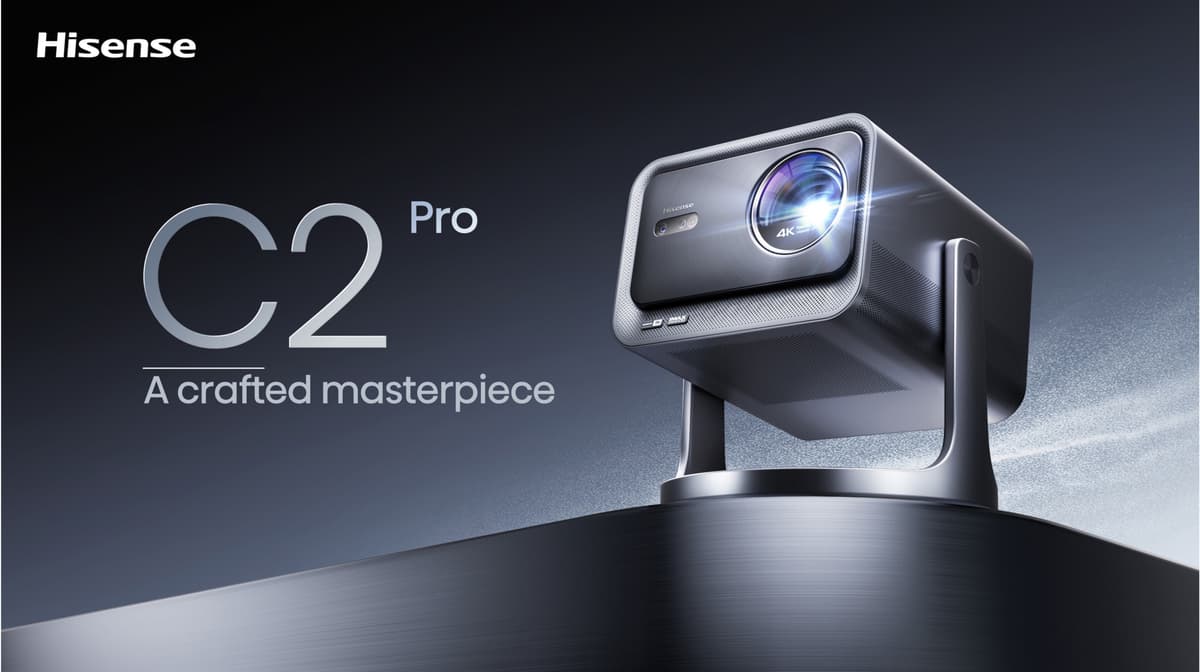 Hisense C2 PRO Laser Mini prosjektor - Elkjøp