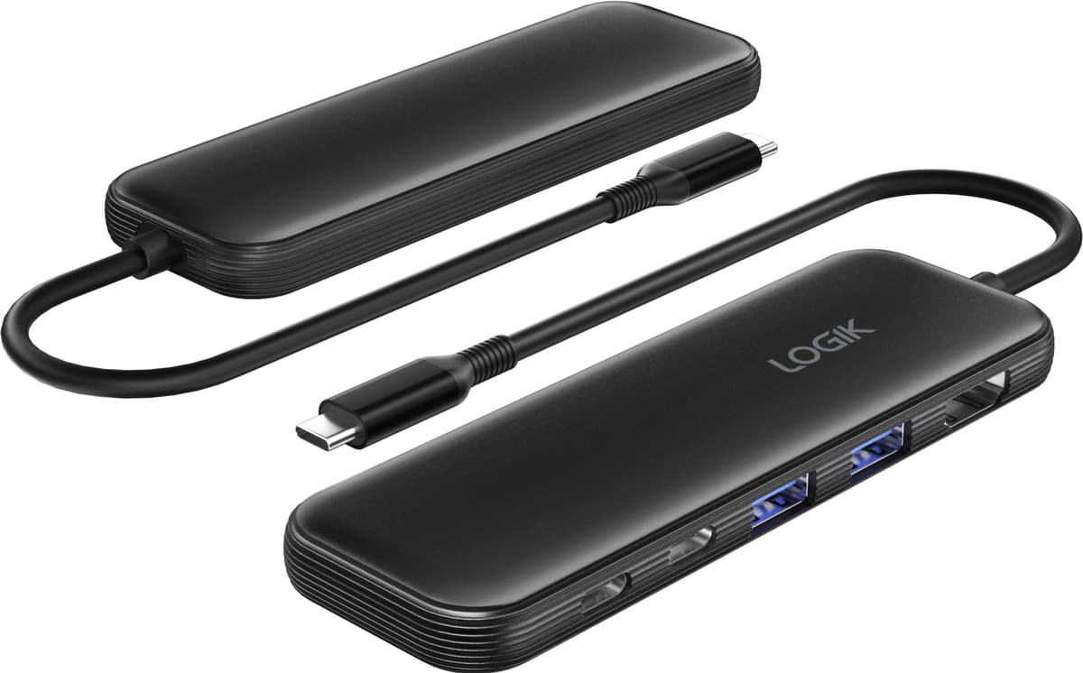 Logik 5 i 1 USB-C Hub - Elkjøp