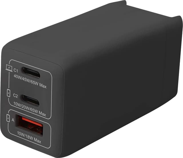 Logik 65W Travel GaN lader - Elkjøp