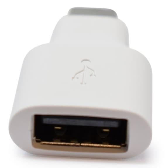 Google USB-adapter USB til USB-C, bulk, hvit - Elkjøp