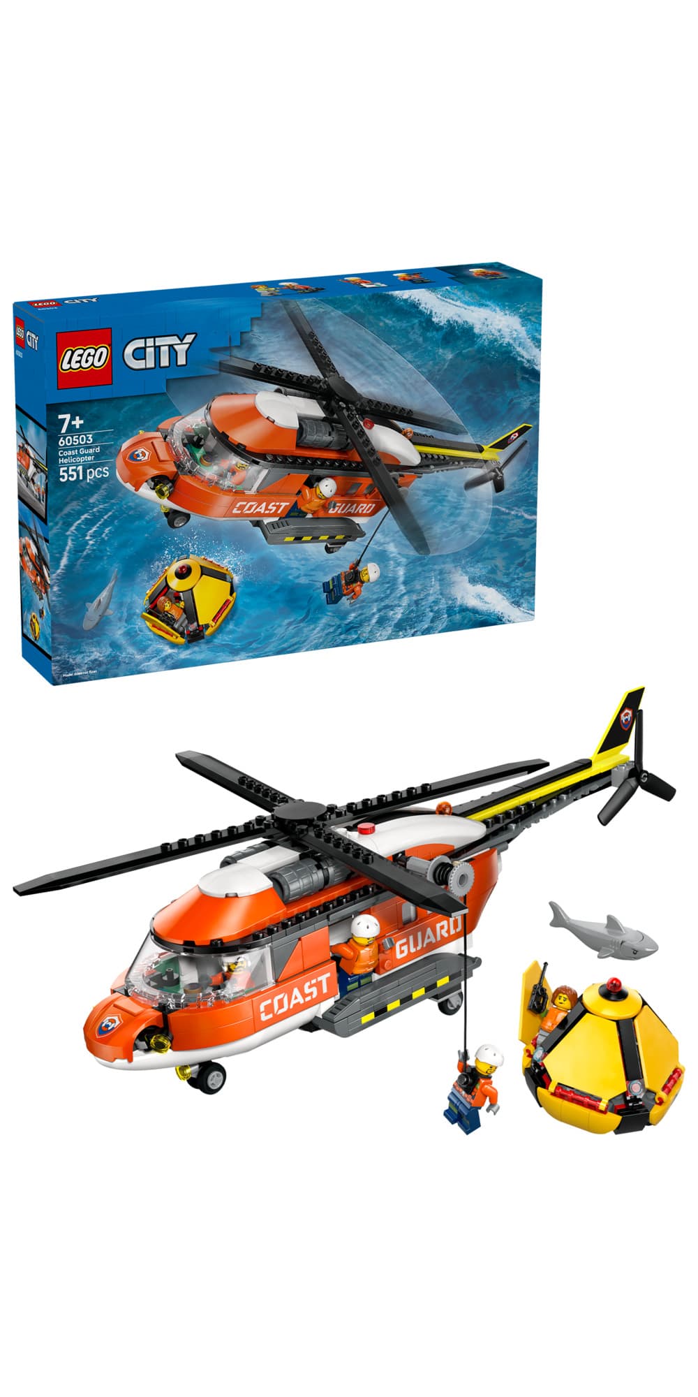 LEGO City Kustbevakningens helikopter 60503 - Elgiganten