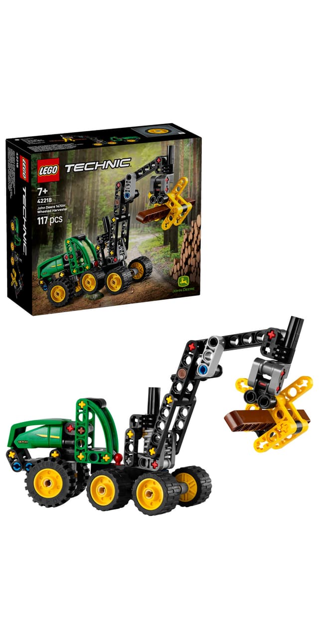 LEGO Technic John Deere 1470H-skovningsmaskine 42218 | Elgiganten