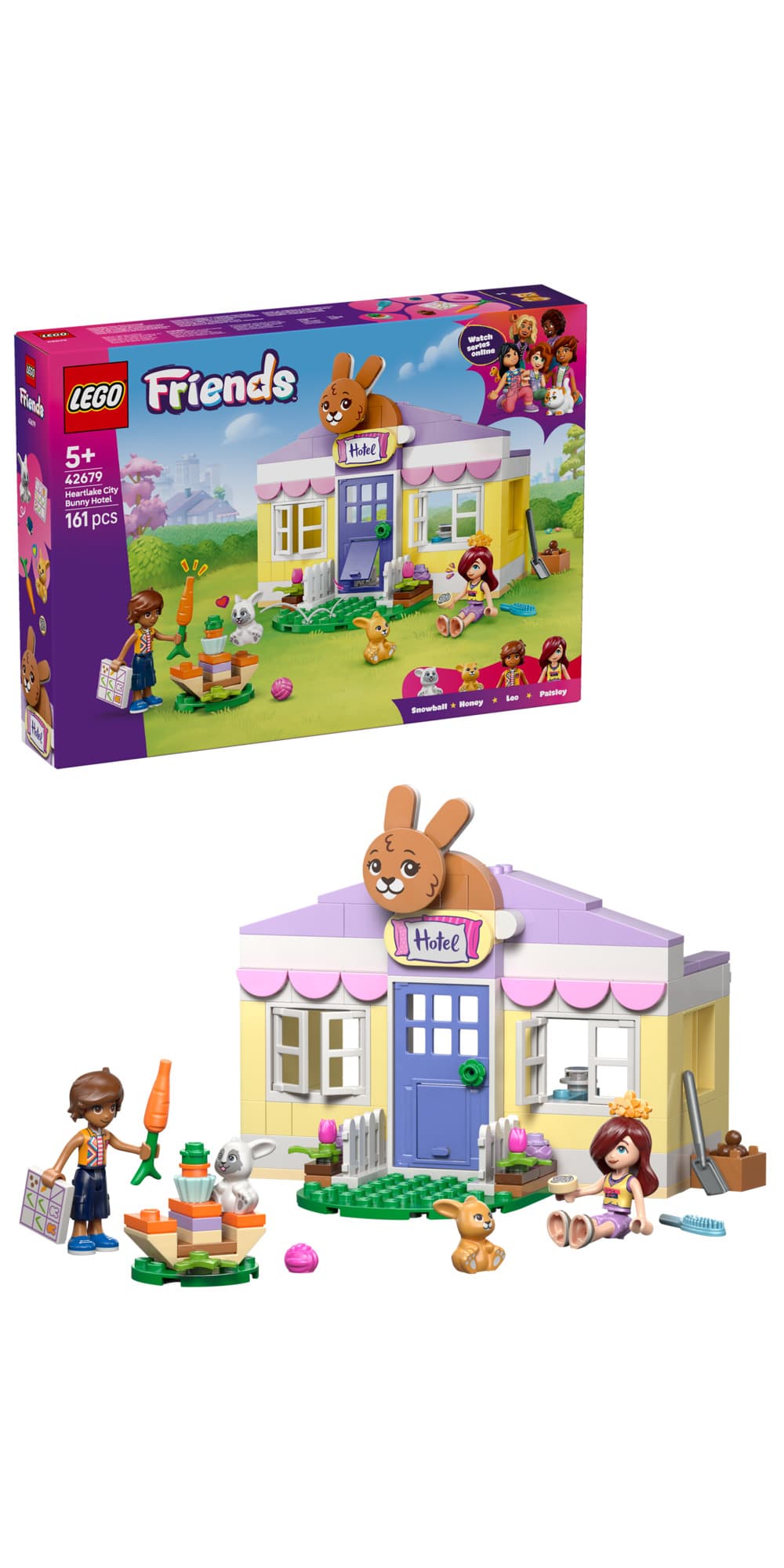 LEGO Friends Heartlake City kaninhotel 42679 | Elgiganten