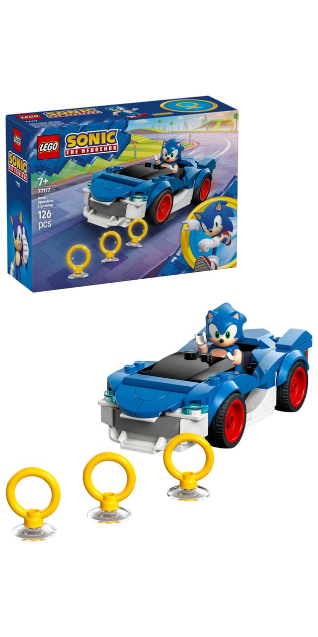 LEGO Sonic the Hedgehog Sonic: Speedster Lightning 77117 - Elkjøp