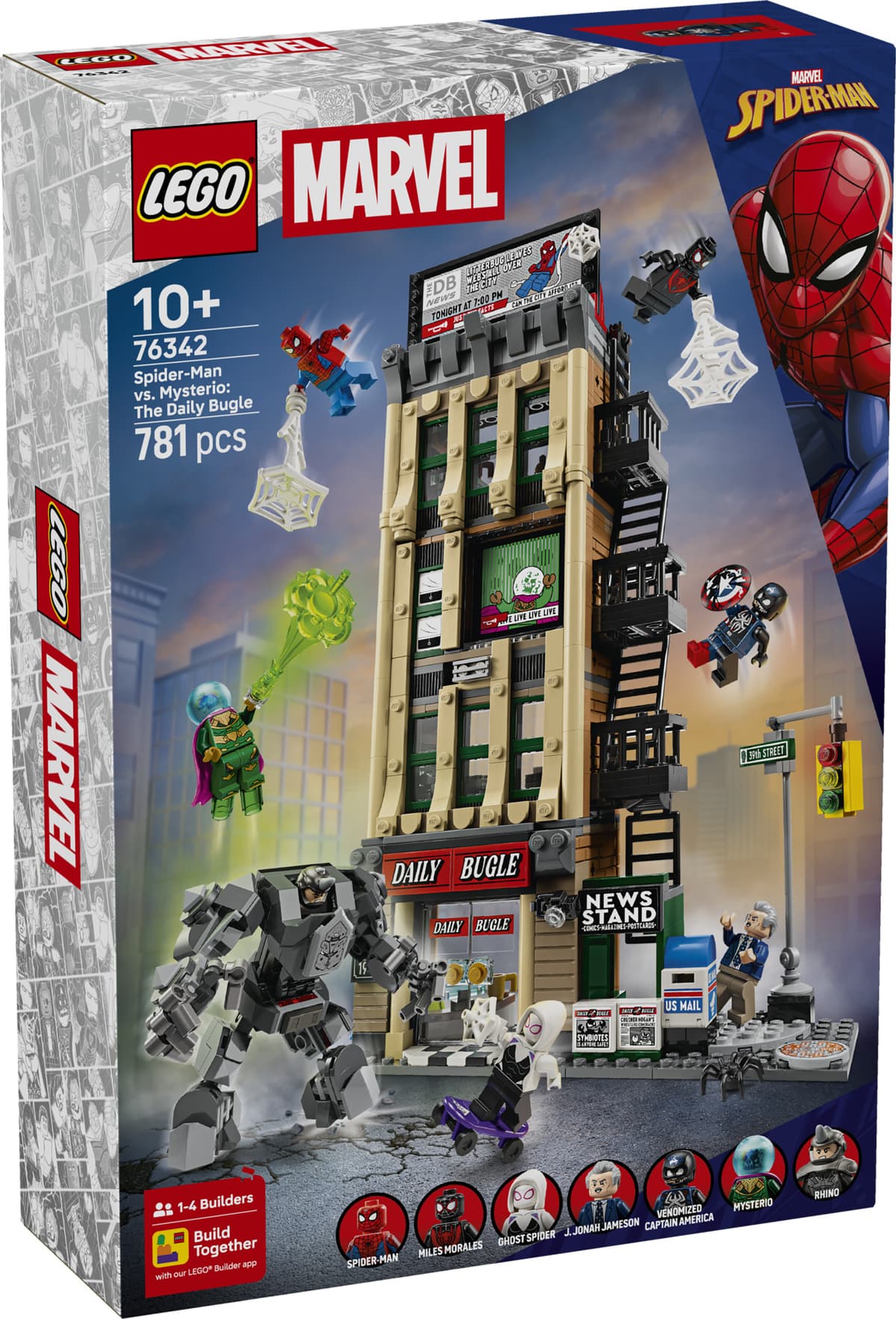 LEGO ǀ Marvel Spider-Man vastaan Mysterio: Daily Bugle 76342 - Gigantti ...