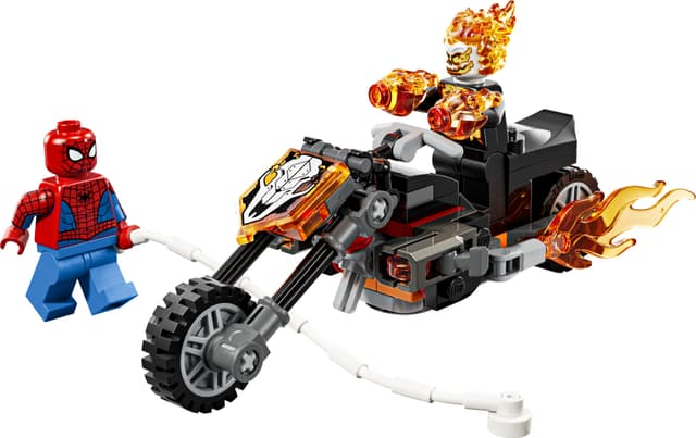 LEGO Marvel Spider-Man mot Ghost Rider på motorcykel 76335 - Elgiganten