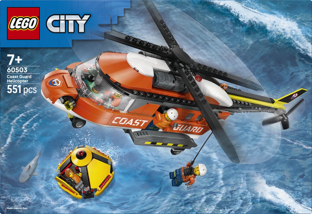 LEGO City Kustbevakningens helikopter 60503 - Elgiganten