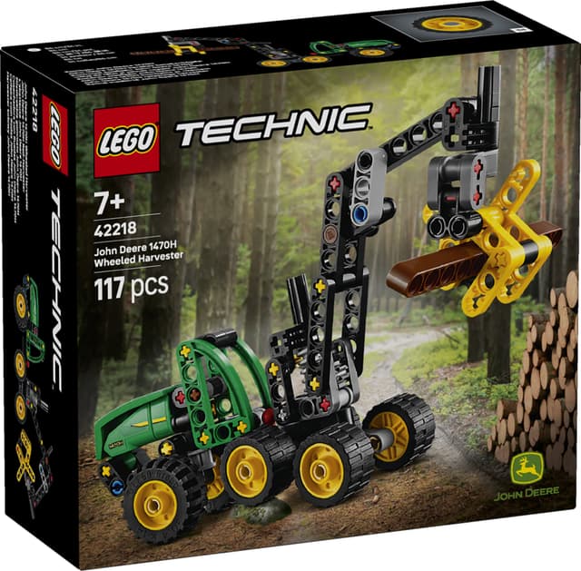 LEGO Technic John Deere 1470H-skovningsmaskine 42218 | Elgiganten