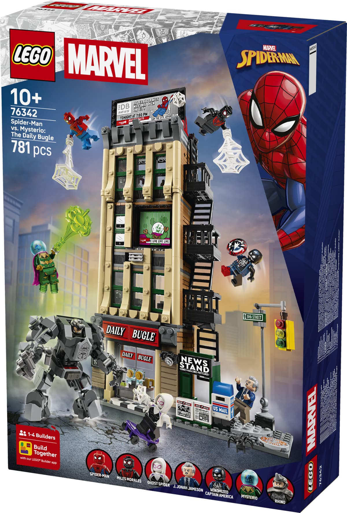 LEGO ǀ Marvel Spider-Man vastaan Mysterio: Daily Bugle 76342 - Gigantti ...
