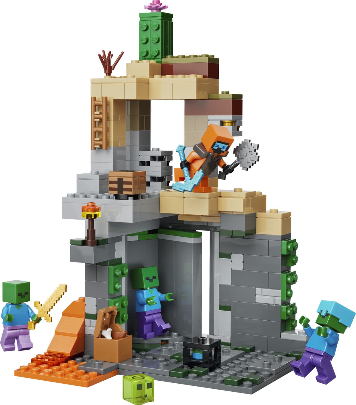 LEGO Minecraft Zombityrmä 21587 - Gigantti verkkokauppa
