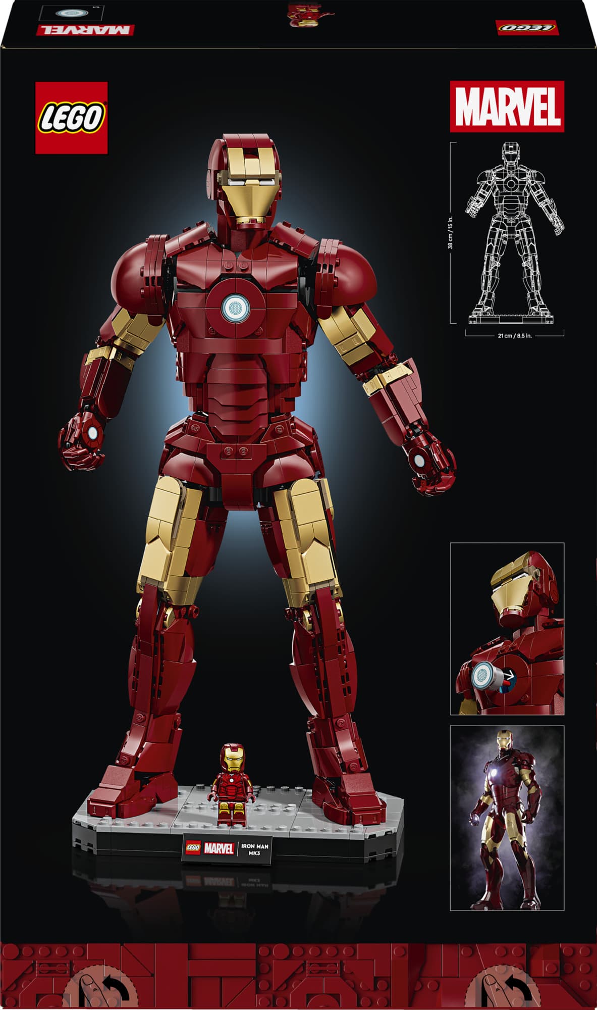 LEGO Marvel Iron Man Mark 3 – samlarutgåva 76344 - Elgiganten