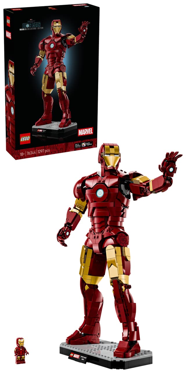 LEGO ǀ Marvel Iron Man Mark 3 ‑keräilyversio 76344 - Gigantti verkkokauppa