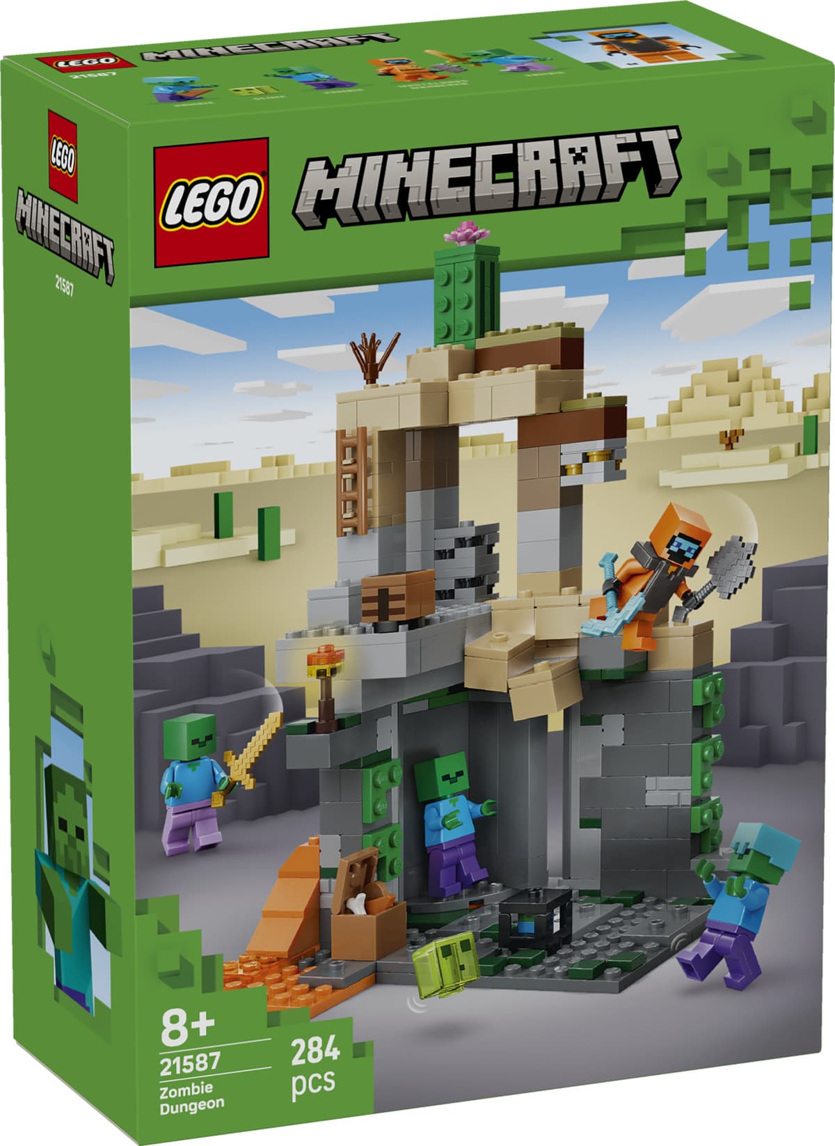 LEGO Minecraft Zombityrmä 21587 - Gigantti verkkokauppa