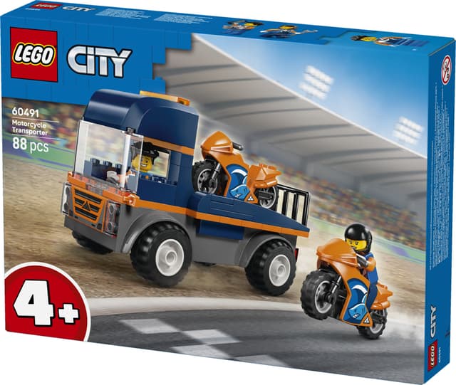 LEGO City Motorcykel-transporter 60491 | Elgiganten