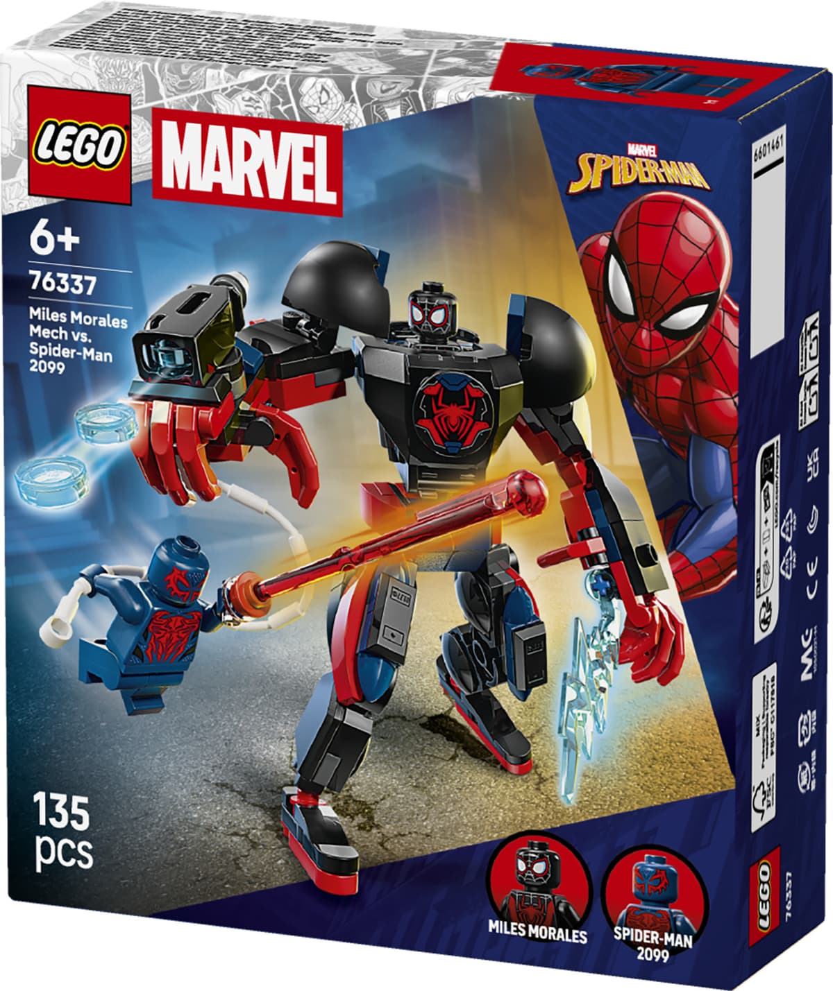 LEGO ǀ Marvel Miles Moralesin robotti vastaan Spider-Man 2099 76337 ...