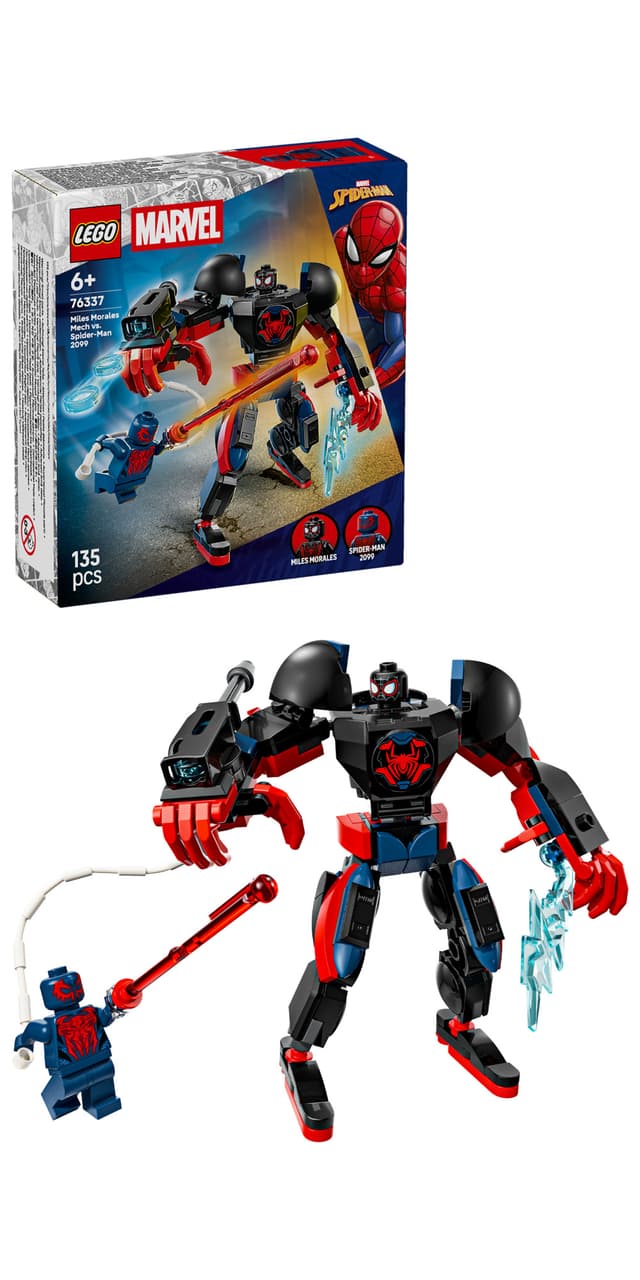 LEGO ǀ Marvel Miles Moralesin robotti vastaan Spider-Man 2099 76337 ...