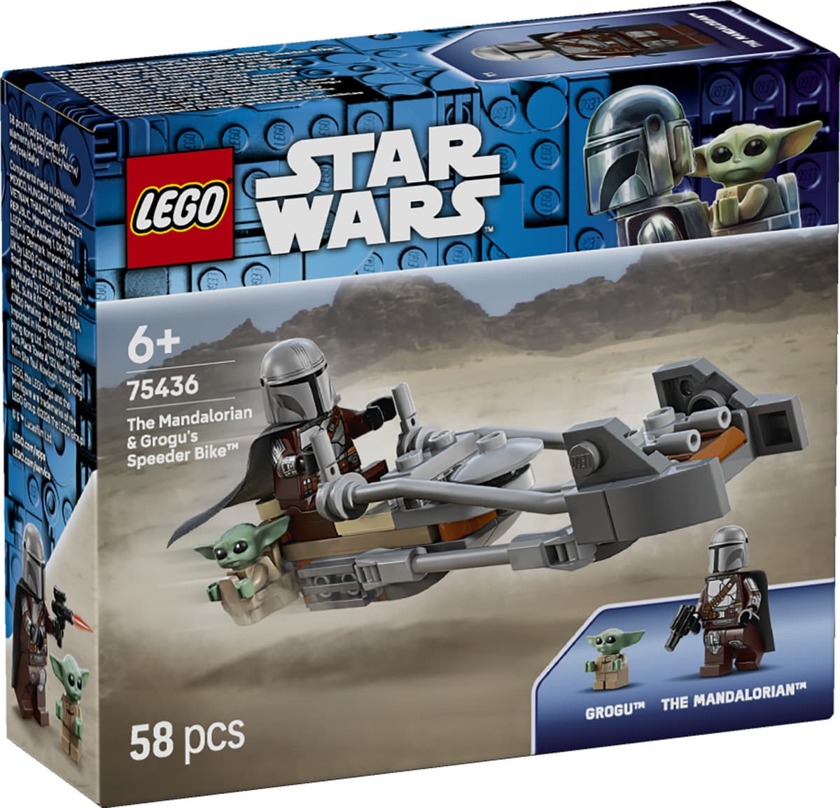 LEGO Star Wars Mandalorialaisen ja Grogun kiituripyörä 75436 - Gigantti