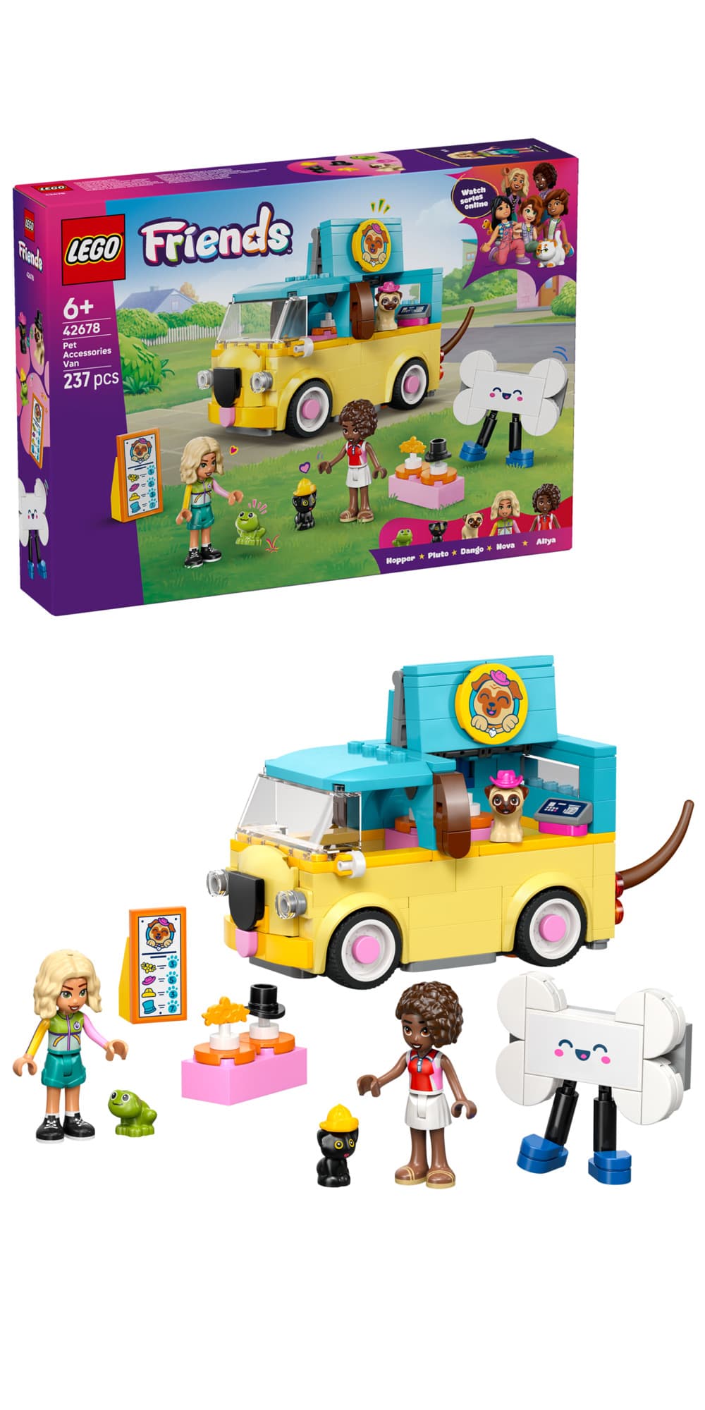 LEGO Friends Djurtillbehörsbil 42678 - Elgiganten
